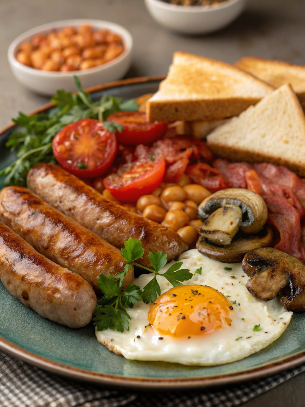Full English Breakfast Recipe | Classic British Fry-Up